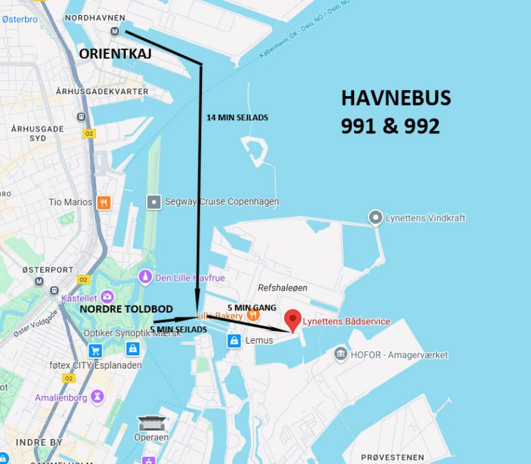 Havnebussen 991-992 - Lynettens Bådservice